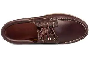 Timberland Heritage Lace Up Boat Shoes - Brown