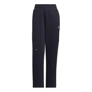 Adidas Fleece Joggers With Small Logo Detail - Navy/silver