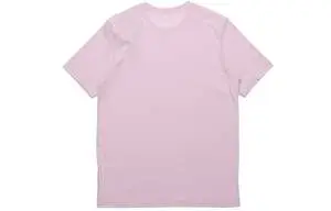 Nike Club Embroidered Small Round Neck Short Sleeve Purple - Lavender
