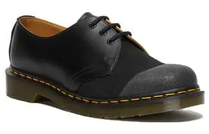 Dr. Martens 1461 Reverse Oxford Shoes - Black/tan