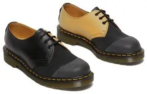 Dr. Martens 1461 Reverse Oxford Shoes - Black/tan