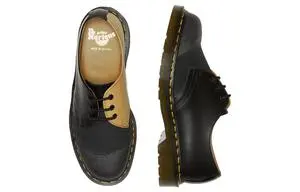 Dr. Martens 1461 Reverse Oxford Shoes - Black/tan