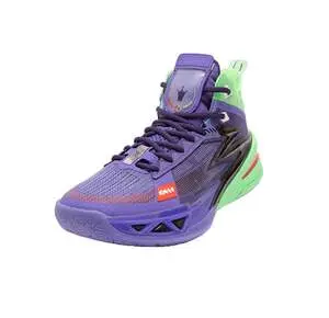 361 DEGREES Big3 5.0 Pro Pe 'joker' Sneakers - Purple/green/orange
