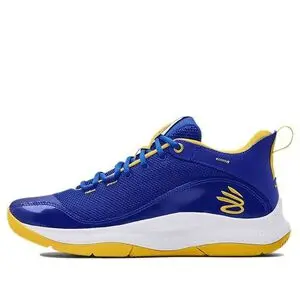 Under Armour 3z5 Nm Mid Top Basketball Sneakers - Blue/yellow