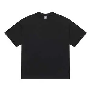 NEW BALANCE Linear Heritage Brushed Back Jersey Oversized T-shirt - Black
