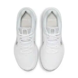 Nike Run Swift 2 Metallic Silver Athletic Sneakers - White
