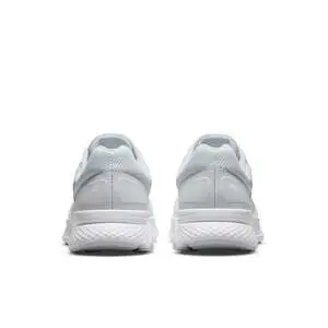 Nike Run Swift 2 Metallic Silver Athletic Sneakers - White