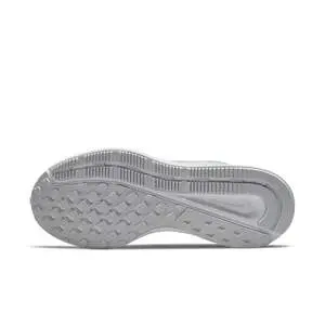 Nike Run Swift 2 Metallic Silver Athletic Sneakers - White