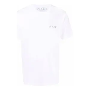 Off-White Caravaggio Paint Slim Tee 'white Black - White/black
