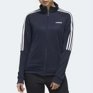 Adidas Stand Collar Track Jacket - Navy