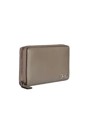 Gucci 25 Horsebit Zip Around Wallet