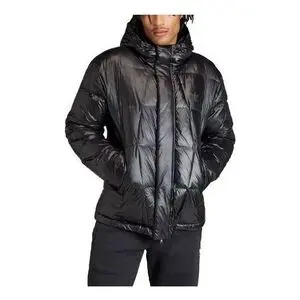 Adidas Lightweight Down Puffer Jacket - Black