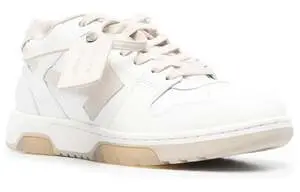 Off-White Out Of Office Low-top Sneakers - White/beige