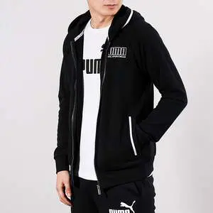 PUMA Colorblock Hooded Zipper Jacket