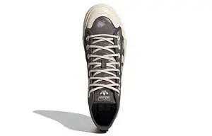 Adidas Nizza High Top Sneakers - Brown/white