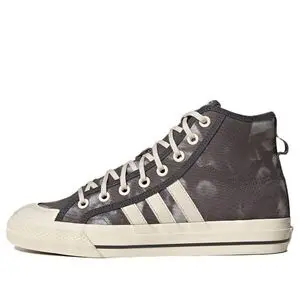 Adidas Adidas Nizza High Top Sneakers Brown/white