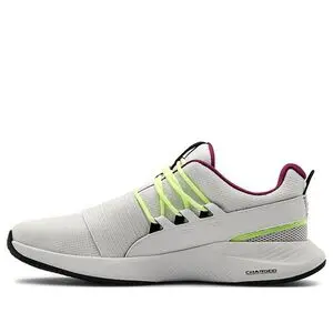 Under Armour Charged Breathe Lace Athletic Shoes - White/green