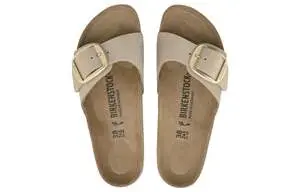 BIRKENSTOCK Madrid Big Buckle Sandals - Tan