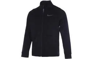 Nike Logo Label Zipper Cardigan Stand Collar Long Sleeve Jacket