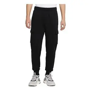 Nike Club Cargo Casual Jogger Pants - Black