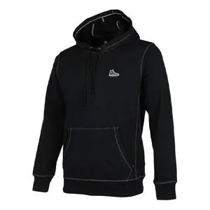CONVERSE Alphabet Printing Sports Hoodie - Black