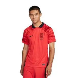 Nike Korea Dri-fit Stadium Home Short Sleeve Jersey - Global Red