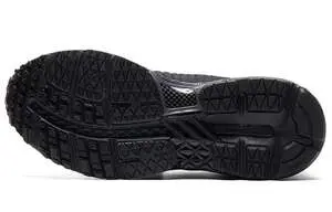 Asics Metarun Silver Athletic Shoes - Black