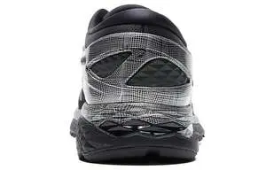 Asics Metarun Silver Athletic Shoes - Black