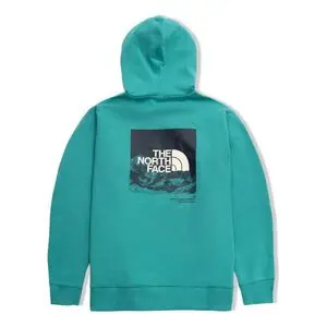 The North Face Logo Hoodie - Teal