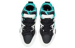 LI-NING Wave Pro Sneakers - Black/white/green