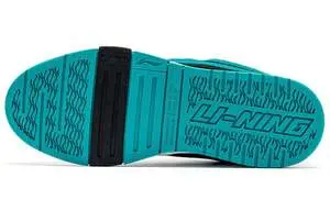 LI-NING Wave Pro Sneakers - Black/white/green