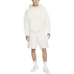 Nike Solid Color Logo Straight Loose Casual Shorts - Default Color