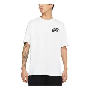 Nike Logo T-shirt 'white - White/black