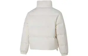 NEW BALANCE Short Puffer Jacket - White