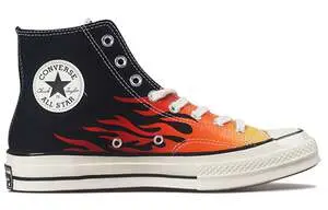 CONVERSE Chuck 70 Hi Flame Sneakers - Black