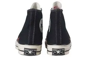CONVERSE Chuck 70 Hi Flame Sneakers - Black