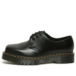 Dr. Martens 1461 Bex Squared Toe Leather Oxford Shoes - Black