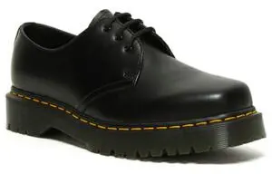 Dr. Martens 1461 Bex Squared Toe Leather Oxford Shoes - Black