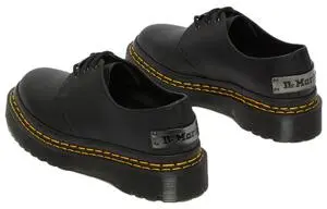 Dr. Martens 1461 Lace Up Platform Shoes - Black