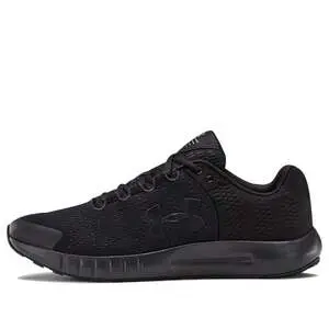 Under Armour Micro G Pursuit Bp Low Top Athletic Sneakers - Black