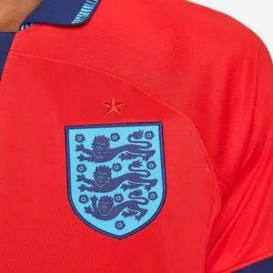 Nike England 2022/23 Stadium Away Jersey - Red/blue