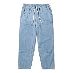 VANS Range Baggy Tapered Carpenter Trousers - Blue