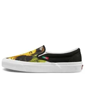 VANS Vans Frida Kahlo X OG Slip-On LX 'Self-Portrait' Sneakers Black