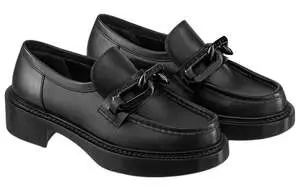 LOUIS VUITTON Academy Loafers With Chain