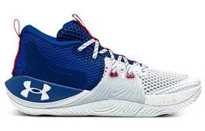 Under Armour Embiid One 'brotherly Love' Athletic Sneakers - White/blue