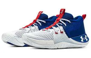 Under Armour Embiid One 'brotherly Love' Athletic Sneakers - White/blue