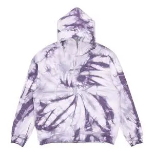 JORDAN Tie-dye Hoodie With Large Logo - Tan