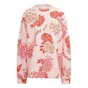 Adidas X Stella Mccartney Boxy Floral Sweatshirt - Pink/multi-color