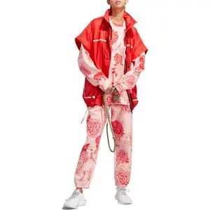 Adidas X Stella Mccartney Boxy Floral Sweatshirt