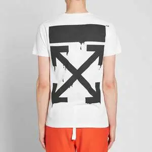 Off-White X The Simpsons/ The Simpsons Crossover Printing Short Sleeve Ordinary Version T-shirt
